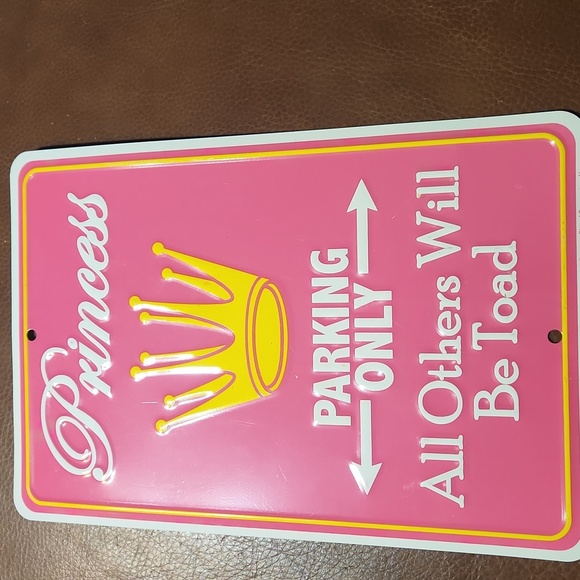 Other | Princess Parking Only Sign | Poshmark